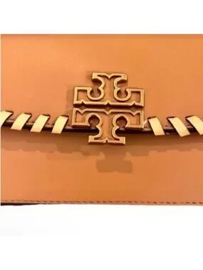 Tory Burch | Bags | Tory Burch Britten Leathercrossbody Chain Wallet ...